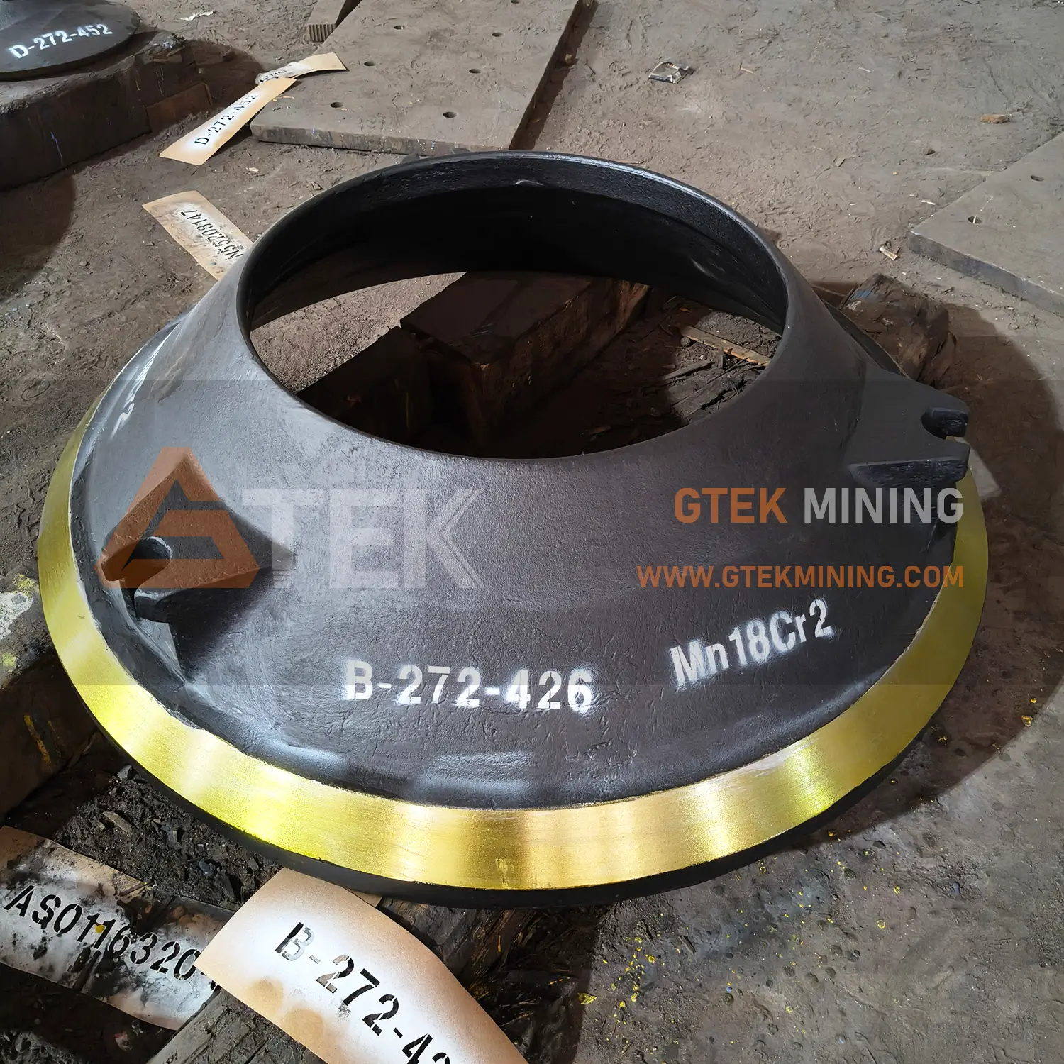 Bowl Liner Suits Telsmith 36S B-272-426C - GTEK MINING