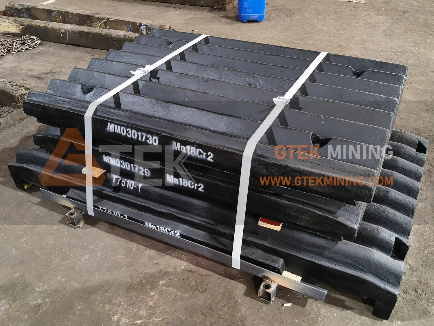 Fixed Jaw Plate Suits C106 MM0301729 - GTEK MINING